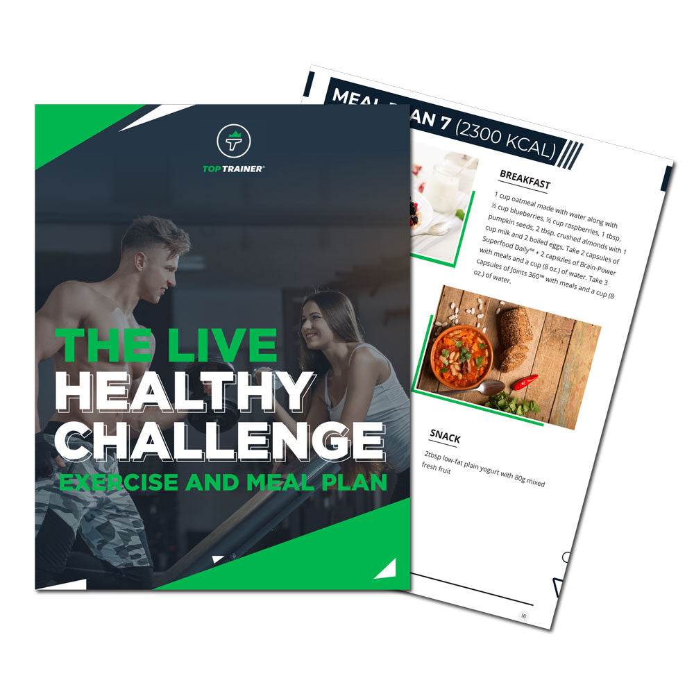 Live Healthy Challenge | Exercise & Meal Plan – TopTrainer
